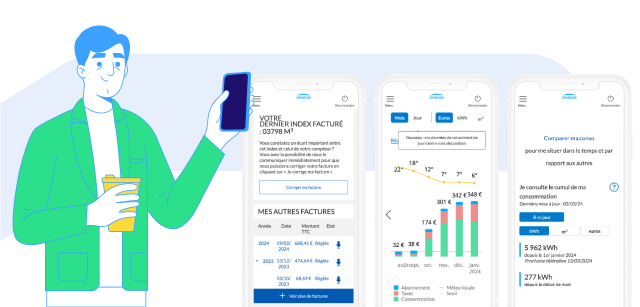 L’application mobile ENGIE Gaz Passerelle