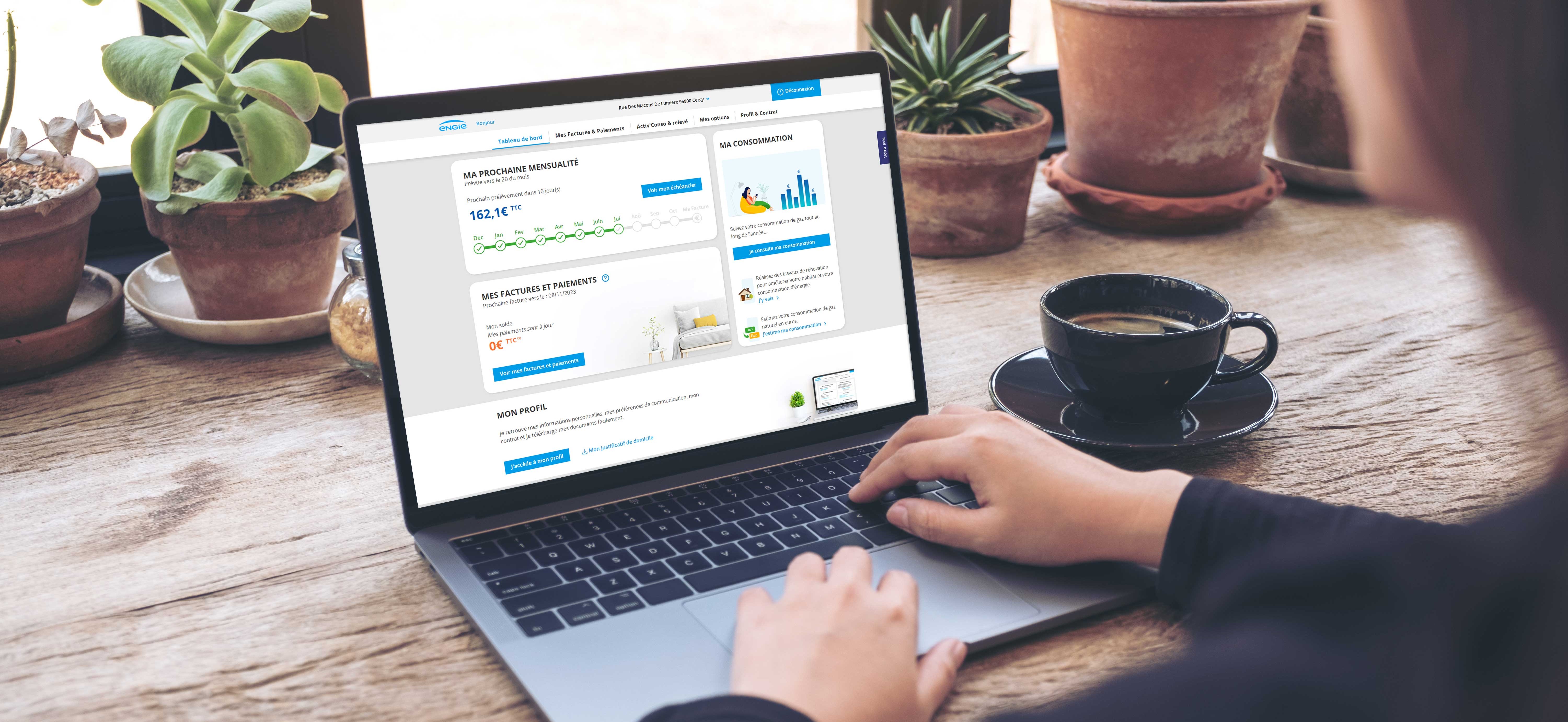 Les avantages de mon Espace Client ENGIE Gaz Passerelle
